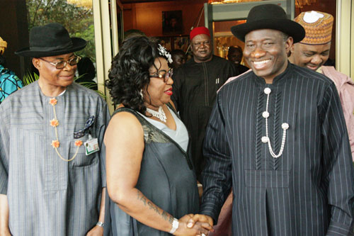 President Goodluck Jonathan Sworn In Four Special Advisers at the State ...
